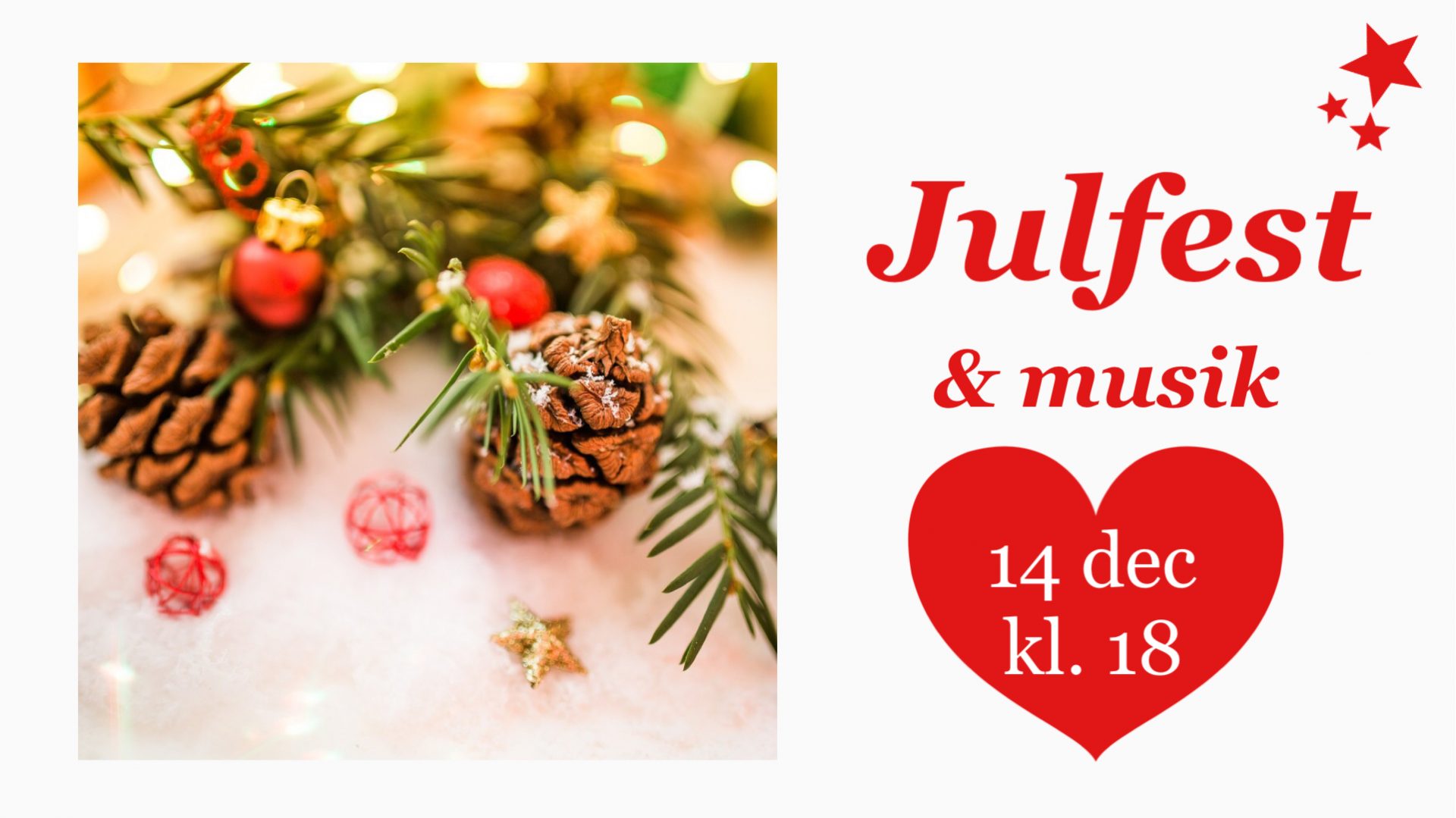 Julfest 14 december - OCD-föreningen Stockholms län